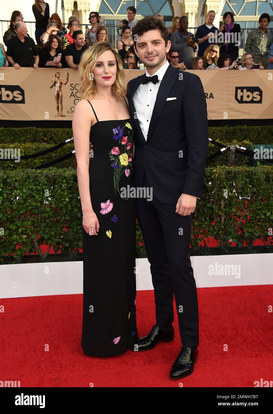 Laura Carmichael, left, and Michael Fox arrive at the 23rd annual ...