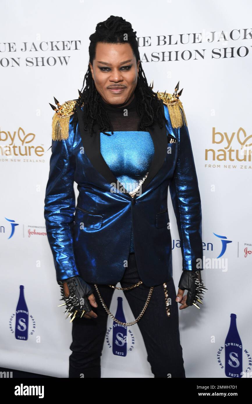 Ty-Ron Mayes attends the Seventh Annual Blue Jacket Fashion Show at ...