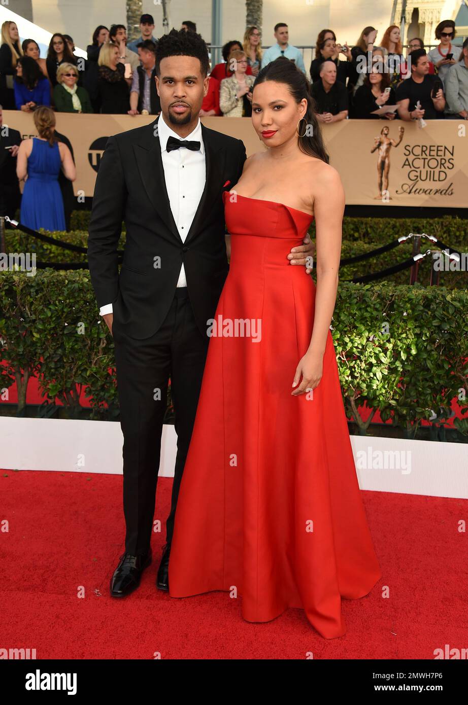 Josiah Bell, left, and Jurnee Smollett-Bell arrive at the 23rd annual ...
