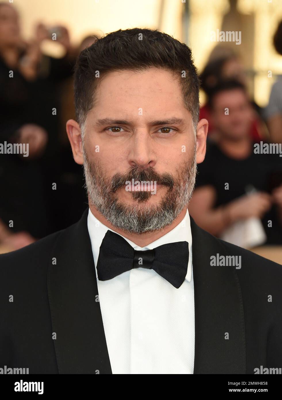 Joe Manganiello arrives at the 23rd annual Screen Actors Guild Awards ...