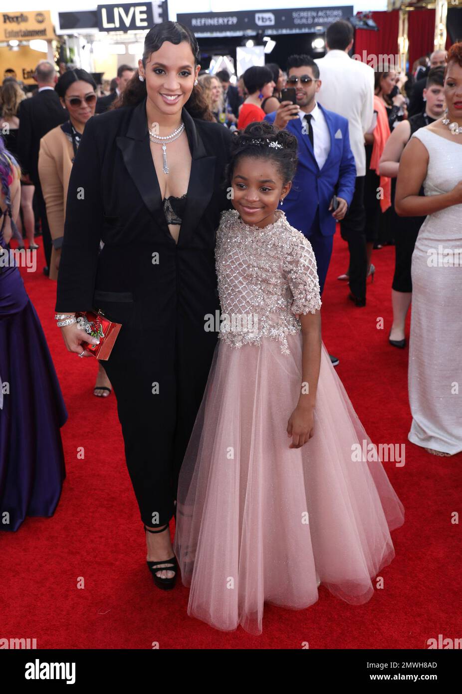 Dascha Polanco, left, and Saniyya Sidney arrive at the 23rd annual ...