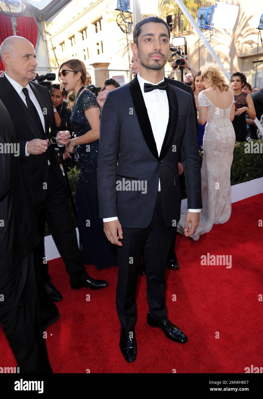 Riz Ahmed arrives at the 23rd annual Screen Actors Guild Awards at the ...