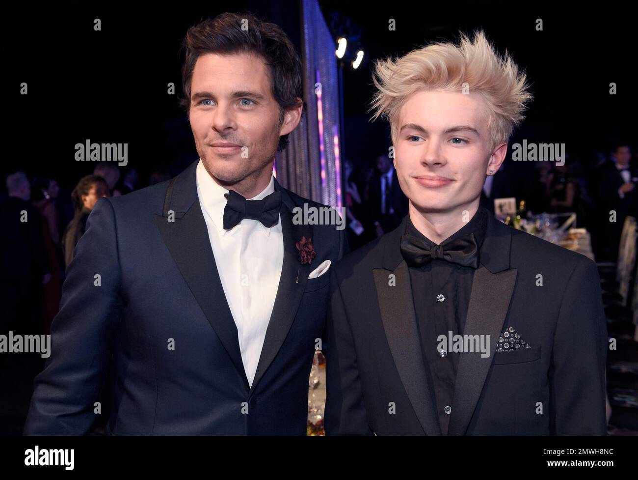 James Marsden, left, and Jack Marsden attend the 23rd annual Screen ...