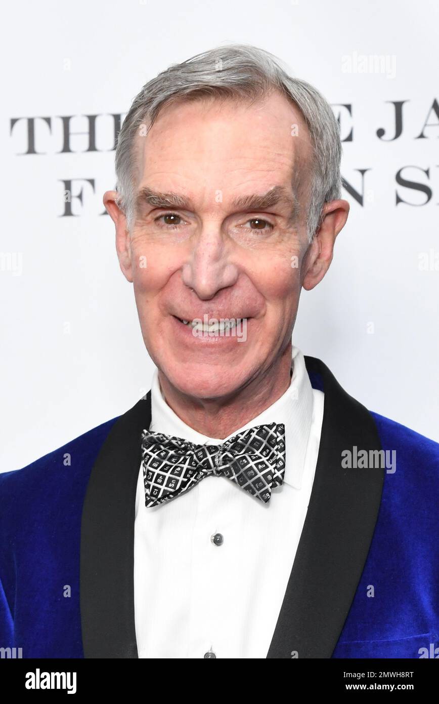 Bill Nye attends the Seventh Annual Blue Jacket Fashion Show at ...