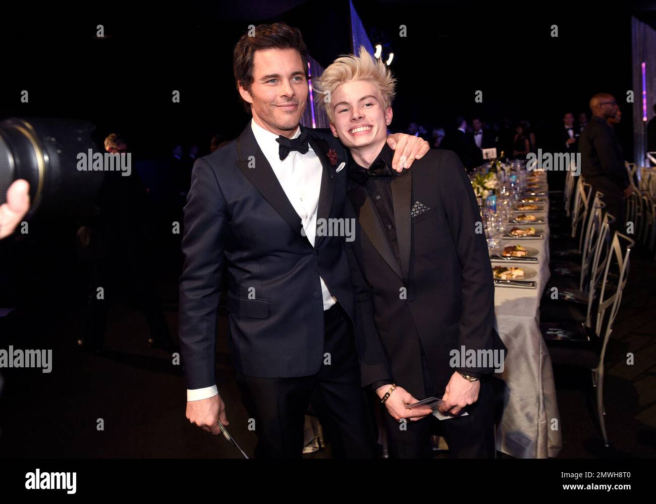 James Marsden, left, and Jack Marsden attend the 23rd annual Screen ...