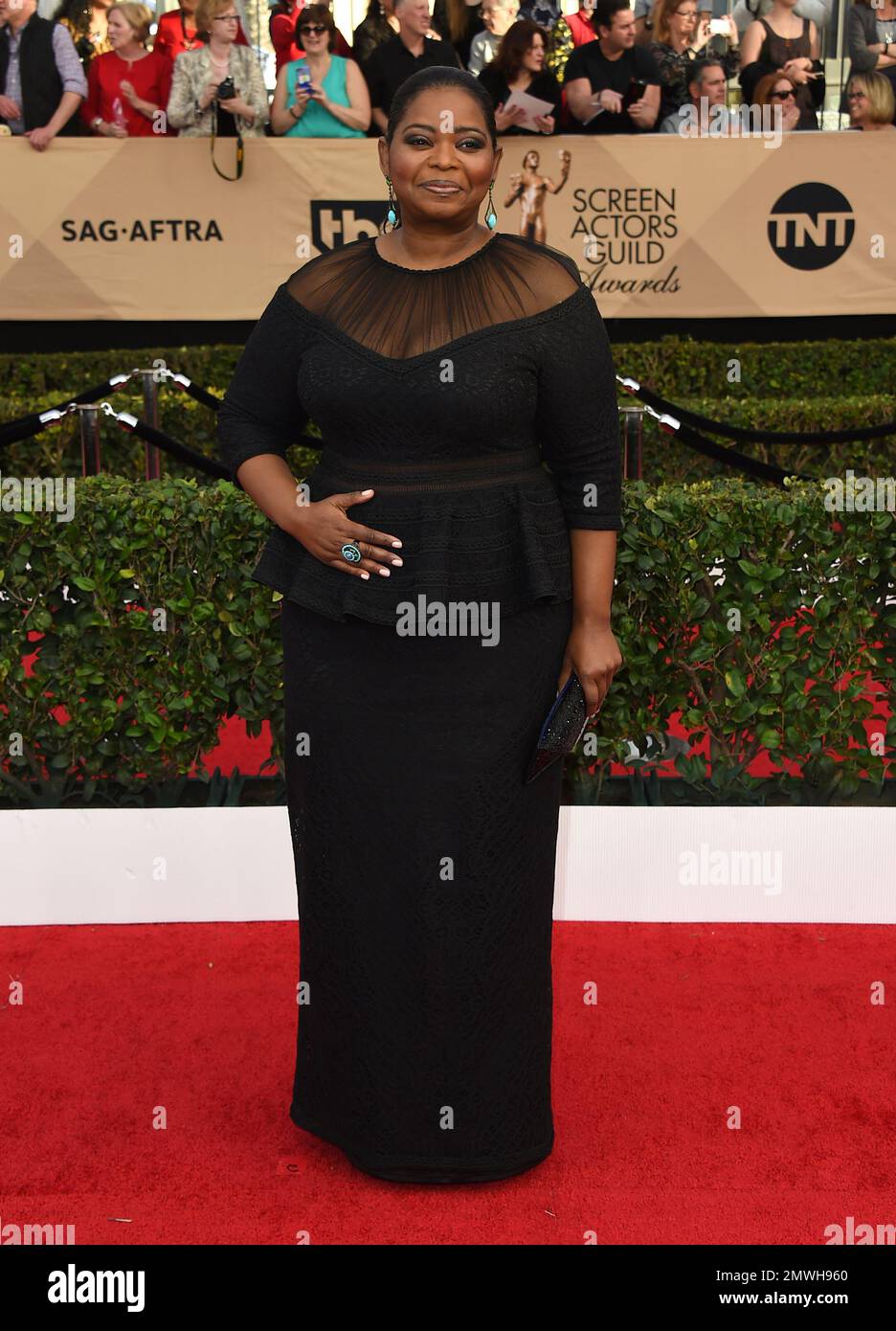 Octavia Spencer arrives at the 23rd annual Screen Actors Guild Awards ...