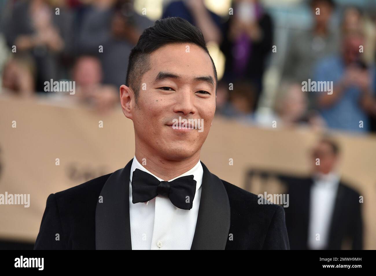 Leonardo Nam arrives at the 23rd annual Screen Actors Guild Awards at the Shrine Auditorium ...
