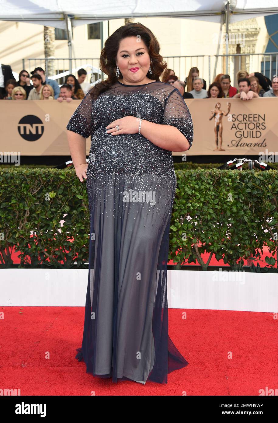 Jolene Purdy arrives at the 23rd annual Screen Actors Guild Awards at the Shrine Auditorium ...
