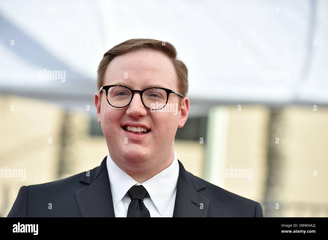 Matt Bellassai arrives at the 23rd annual Screen Actors Guild Awards at ...