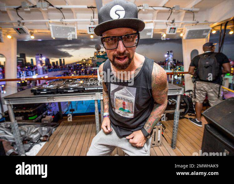 Scotty Boy performs on board the Carnival Victory during day 1 of the ...