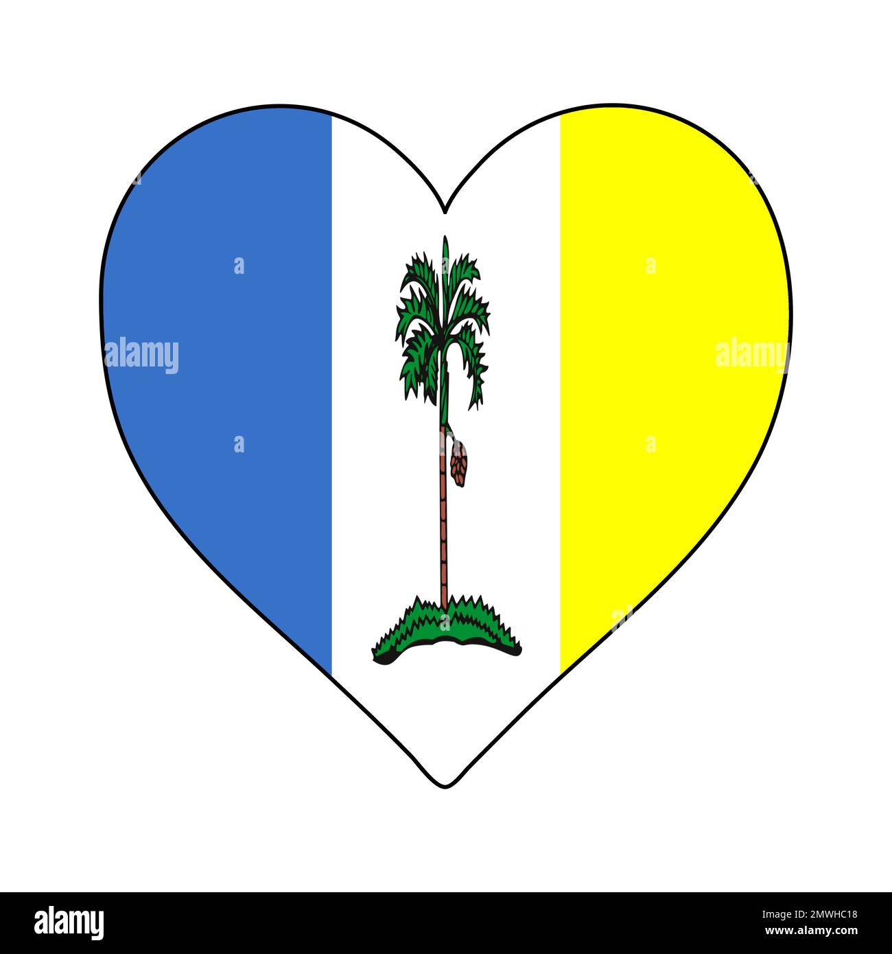 Penang state flag Cut Out Stock Images & Pictures - Alamy
