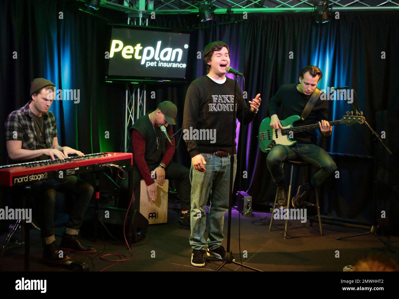 Morten Ristorp, left, Mark Falgren, Lukas Forchhammer and Magnus ...