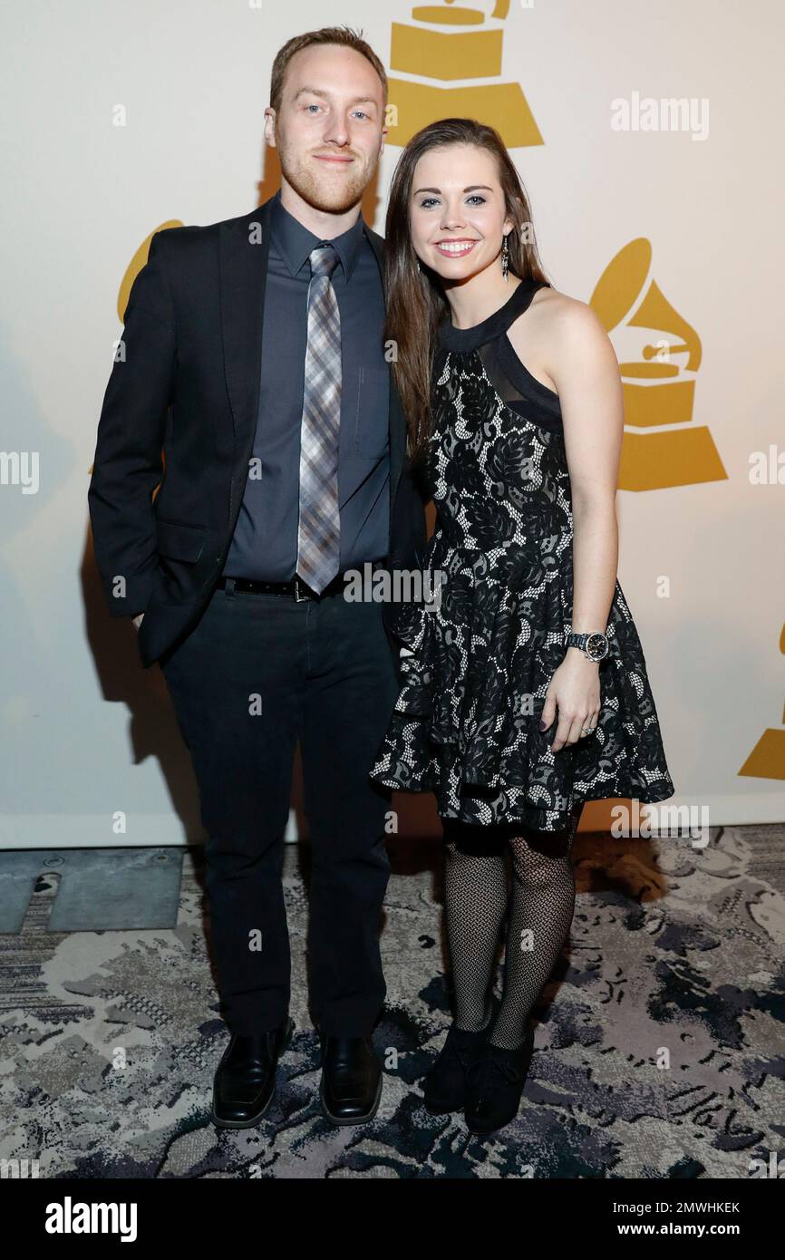 Justin Moses and Sierra Hull arrive at the nominee party for the 59th ...