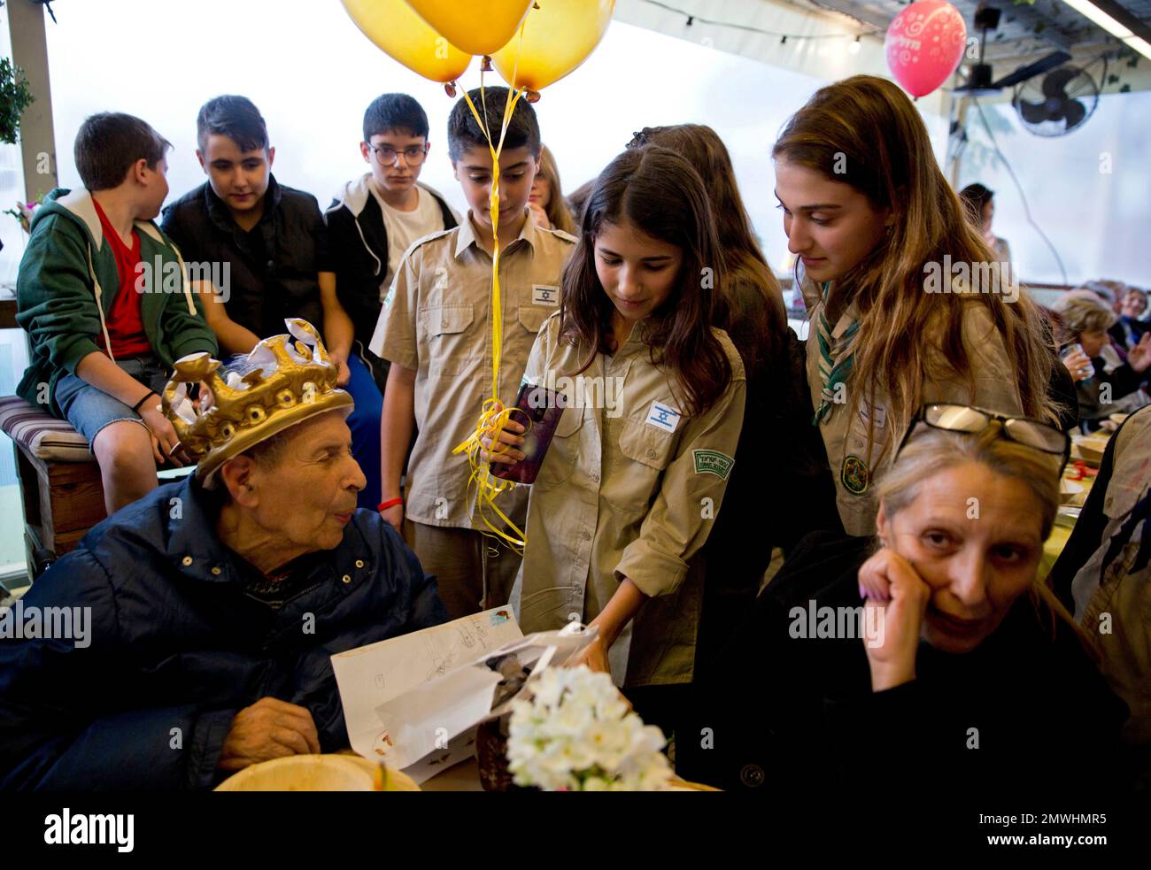 In this Wednesday, Jan. 24, 2017 photo, Israeli Holocaust survivor ...