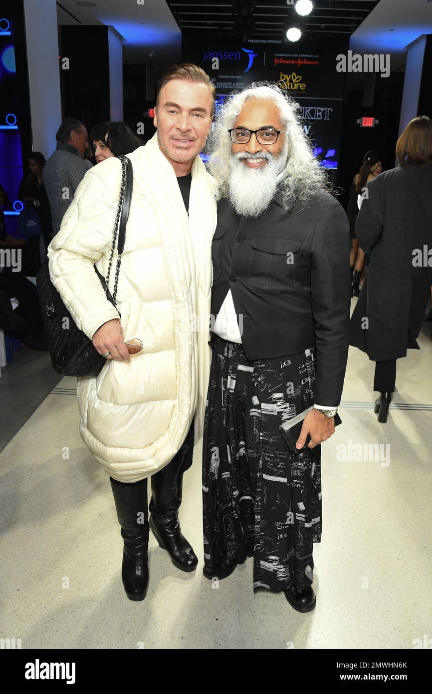 New York, USA. 01st Feb, 2023. Terry Singh (right) attends the Seventh ...