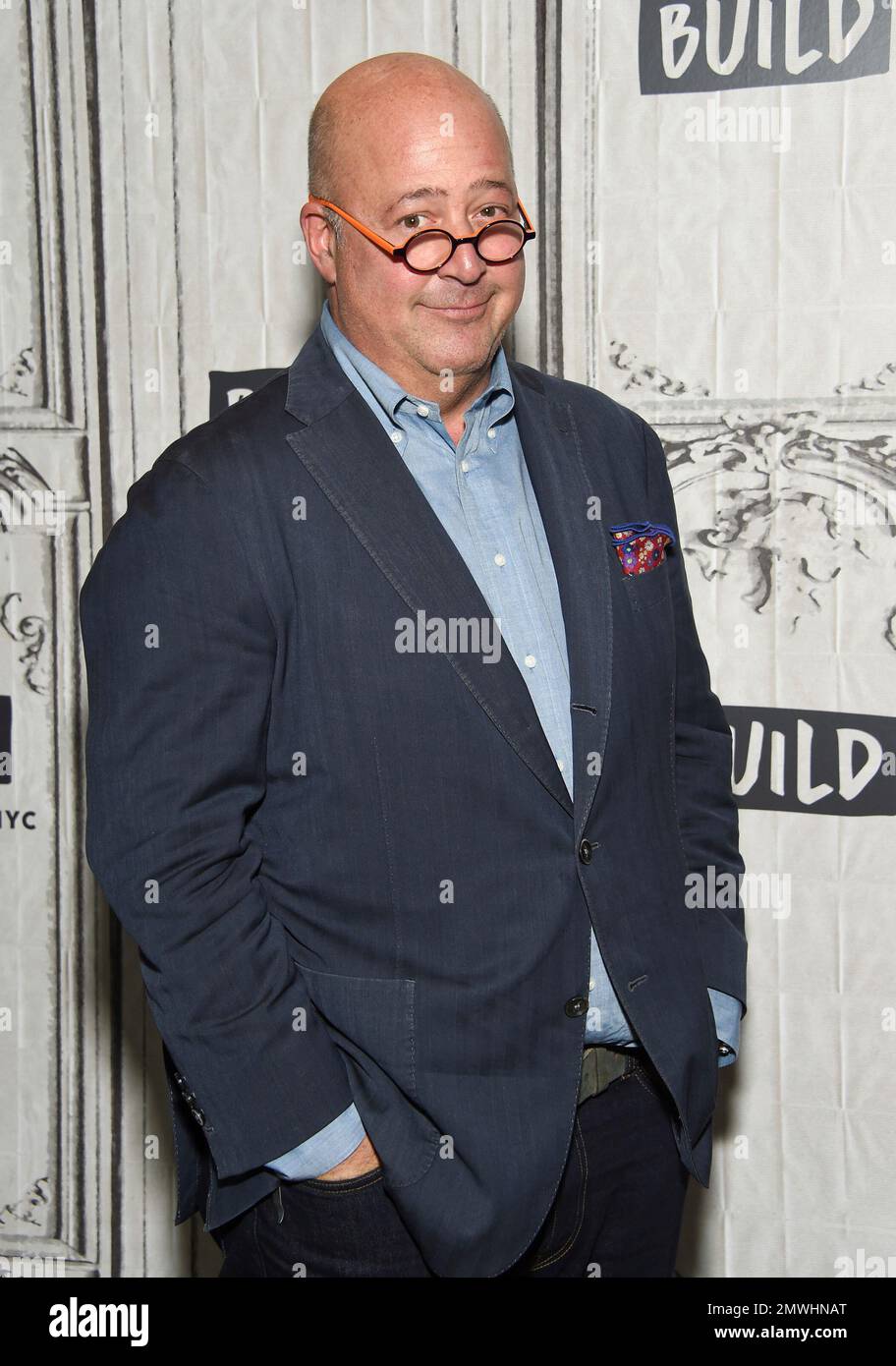 Television personality Andrew Zimmern participates in BUILD Speaker ...