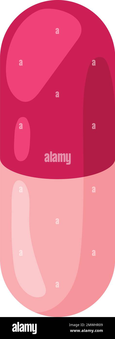 pink capsule medicine Stock Vector Image & Art - Alamy
