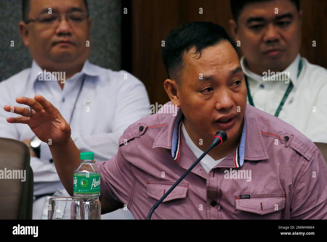 Police officer Ricky Sta Isabel, who was allegedly involved in the ...
