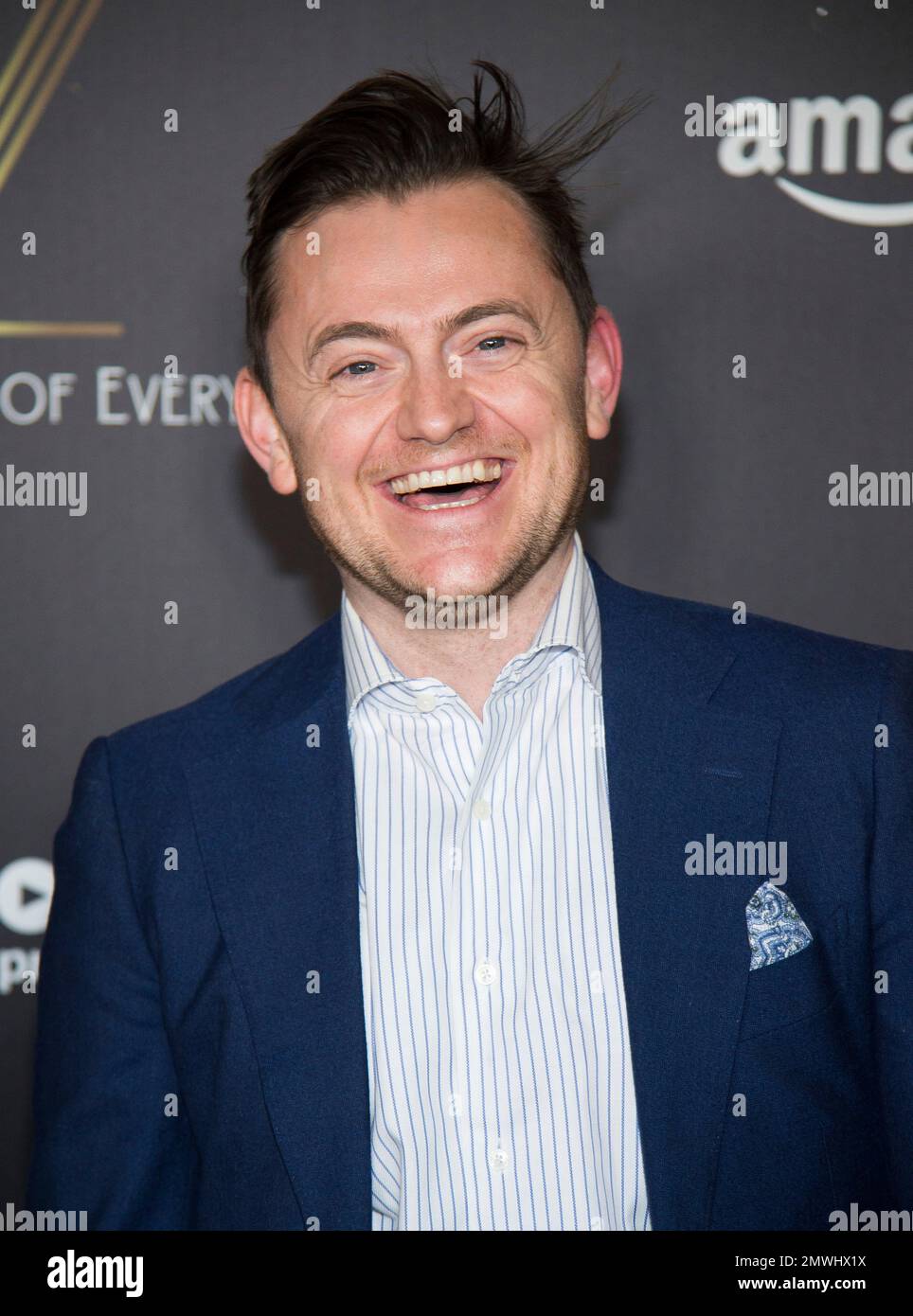 Joel Brady attends the premiere of Amazon's new series "Z: The ...