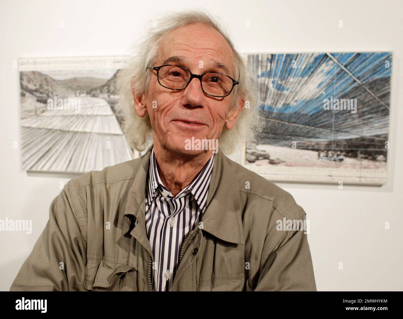FILE - In this Wednesday, Jan. 23, 2013 file photograph, artist Christo ...