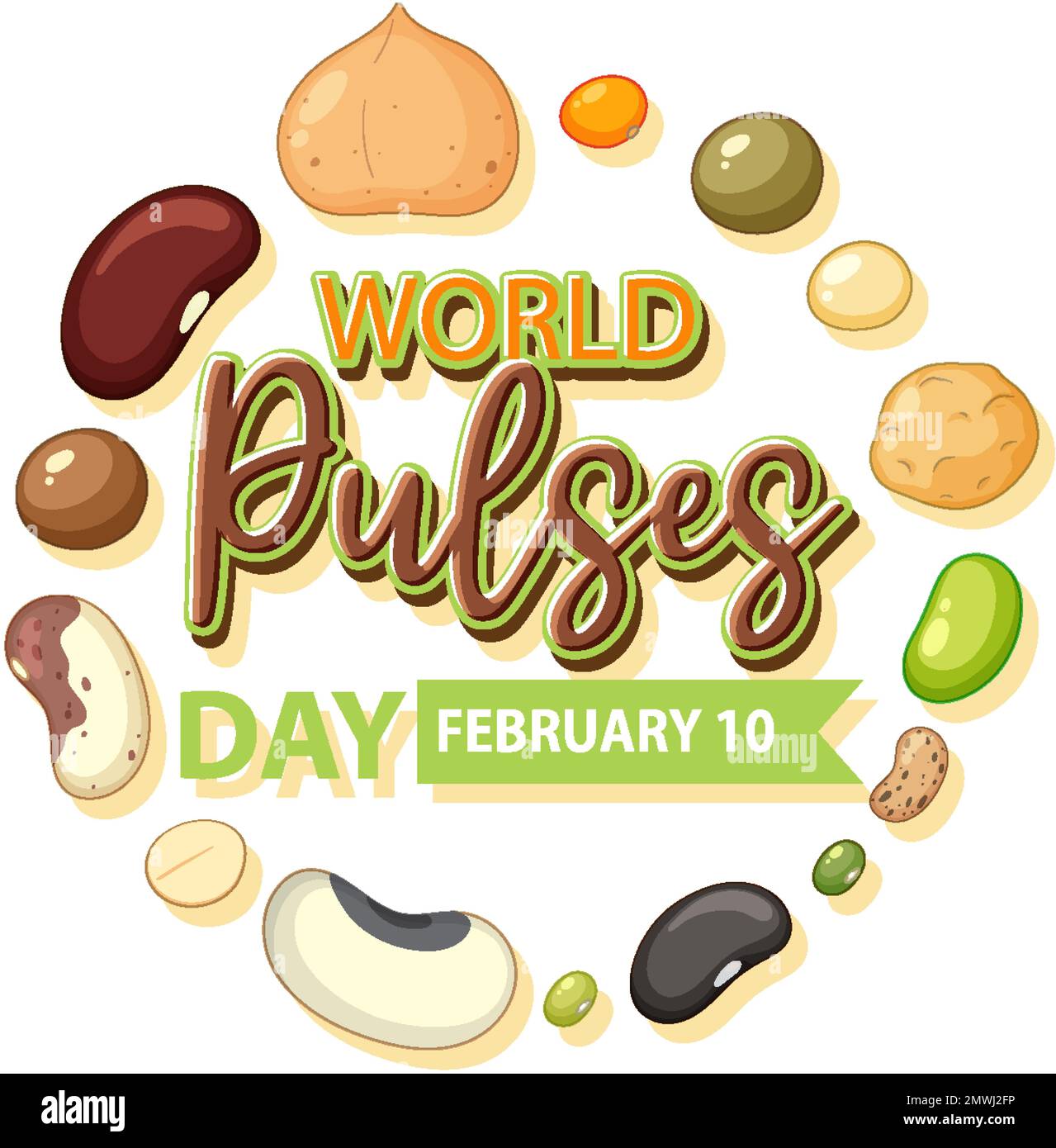 World Pulses Day Banner Design illustration Stock Vector Image & Art ...