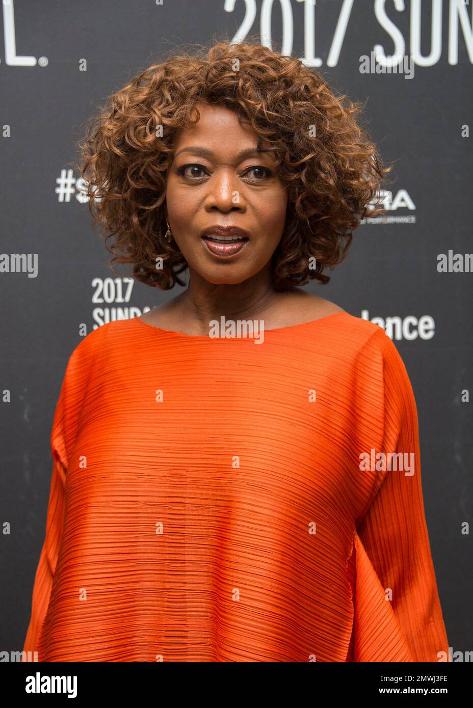 Actress Alfre Woodard poses at the premiere of the film "Burning Sands ...