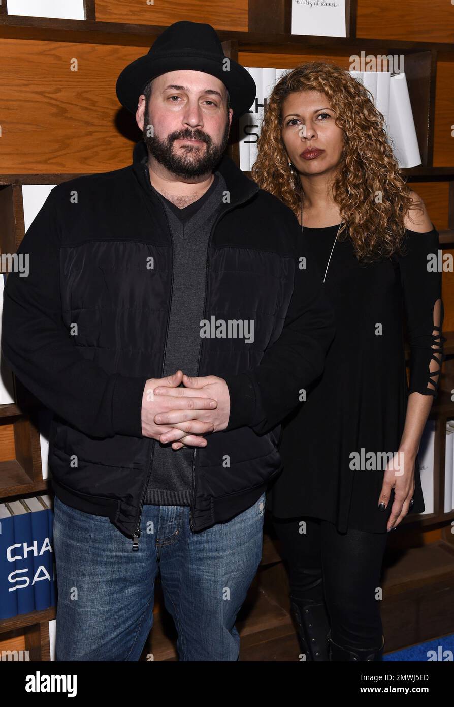 Producer Aaron L. Gilbert and guest attend "Beatriz At Dinner" cast ...