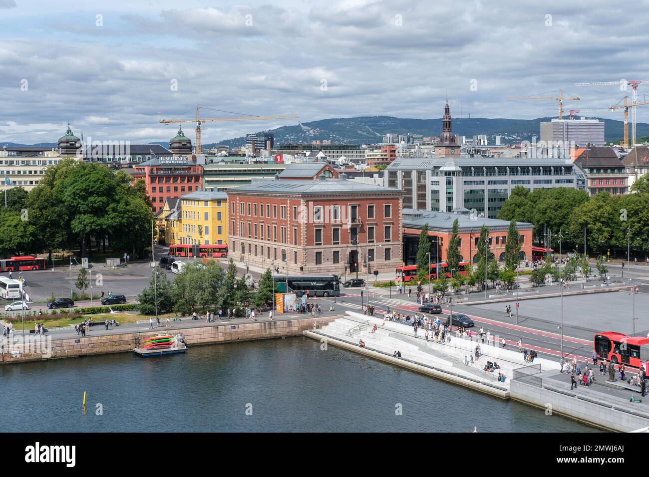 Oslo waterfront park hi-res stock photography and images - Alamy