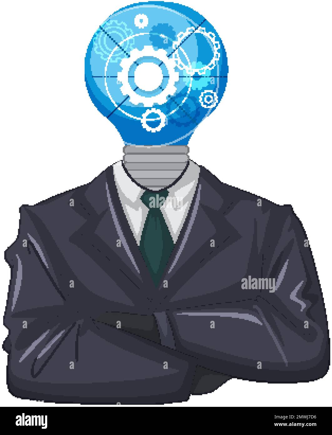 Lightbulb idea engineer Cut Out Stock Images & Pictures - Alamy