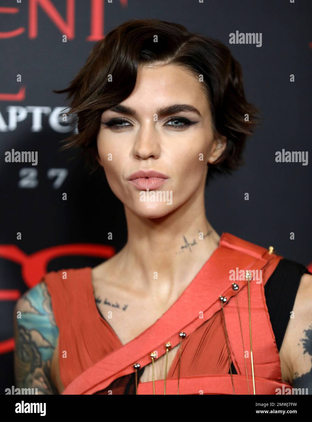 Ruby Rose arrives at the world premiere of "Resident Evil: The Final ...