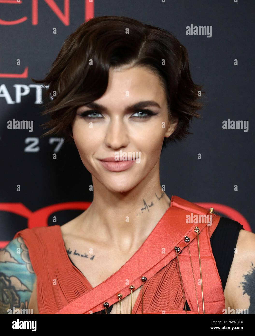 Ruby Rose arrives at the world premiere of "Resident Evil: The Final ...