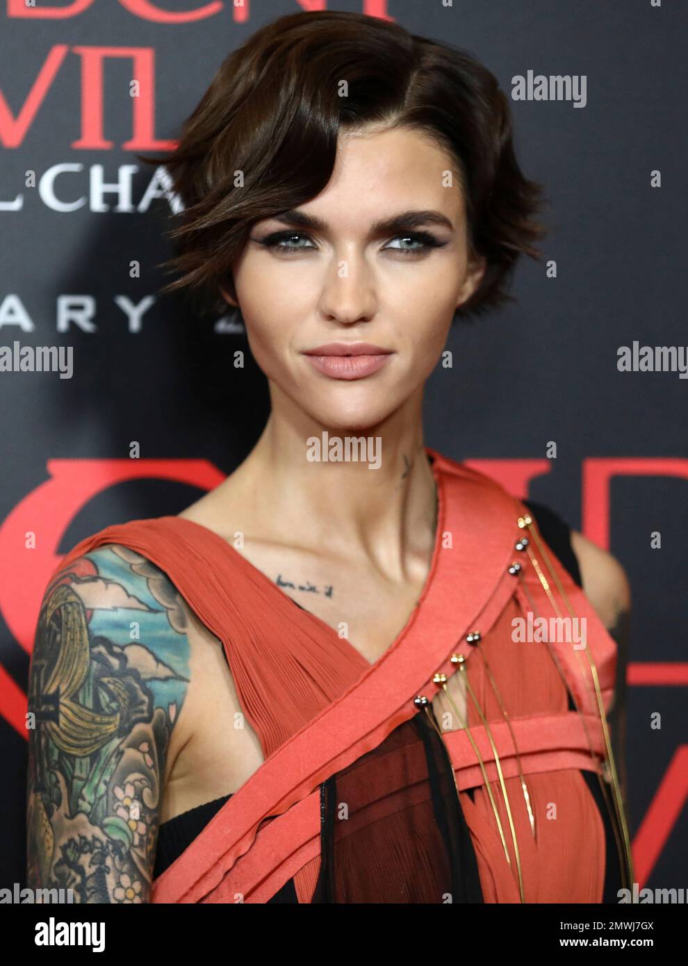 Ruby Rose arrives at the world premiere of "Resident Evil: The Final ...