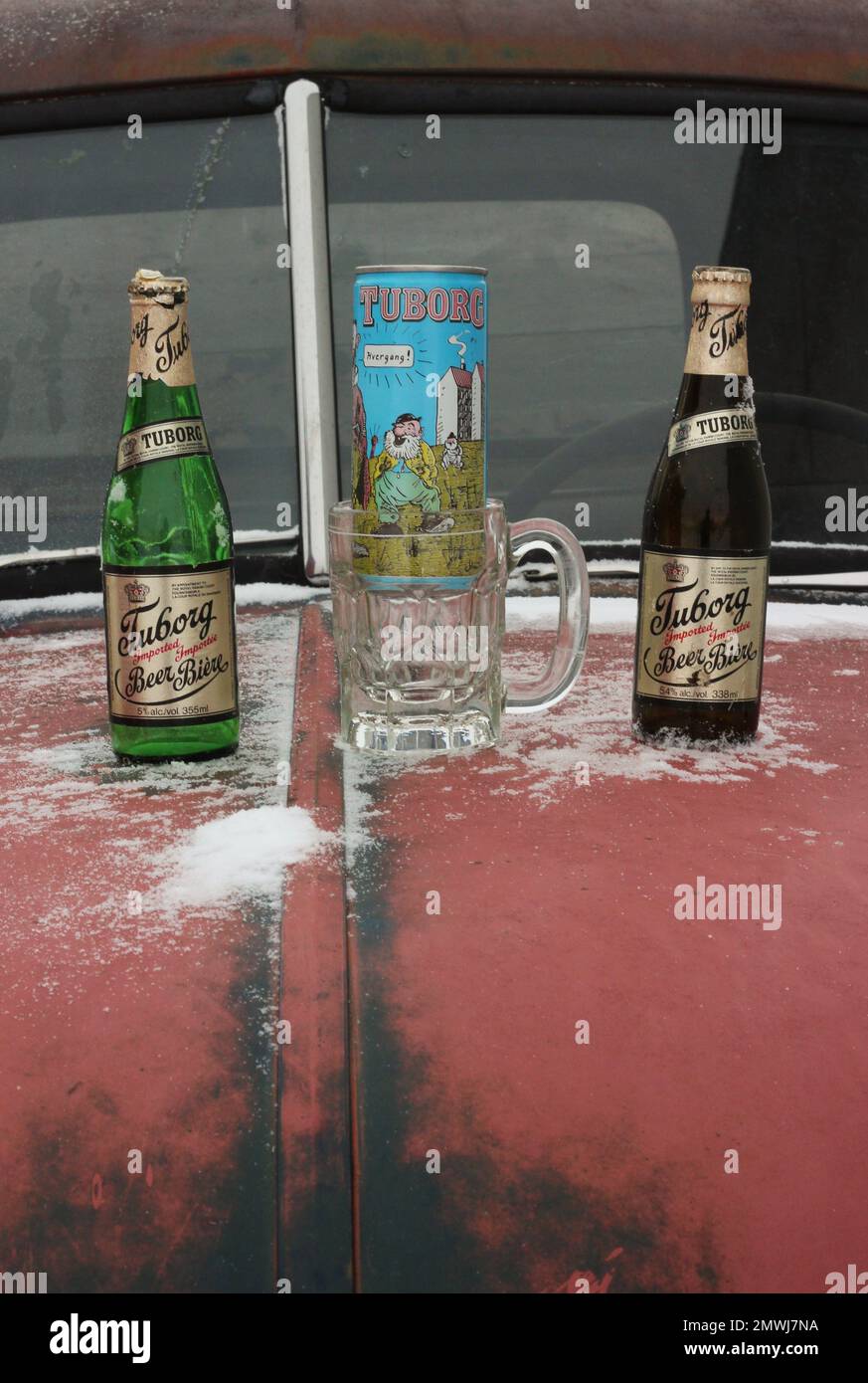 Old Beer Cans Cartoons