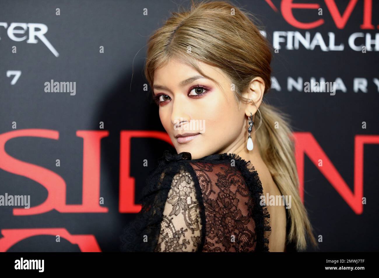 Rola arrives at the world premiere of "Resident Evil: The Final Chapter ...