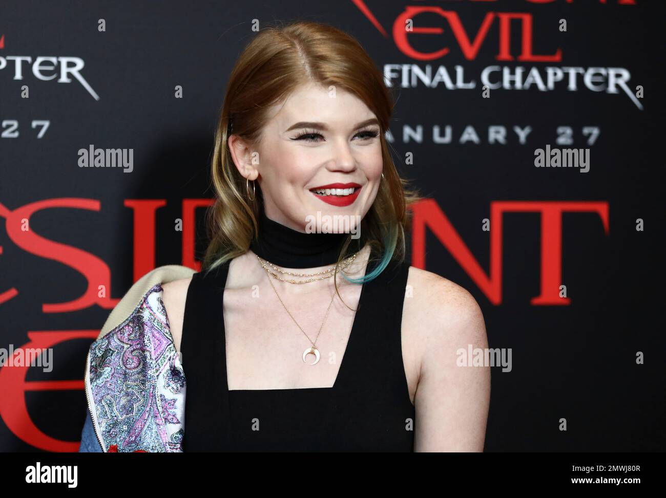 Jody Steel arrives at the world premiere of "Resident Evil: The Final ...