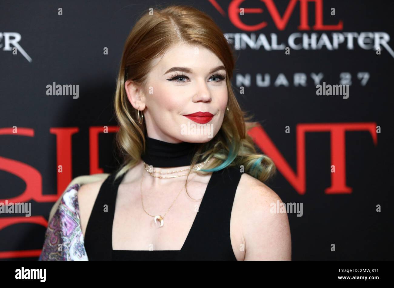 Jody Steel arrives at the world premiere of "Resident Evil: The Final ...