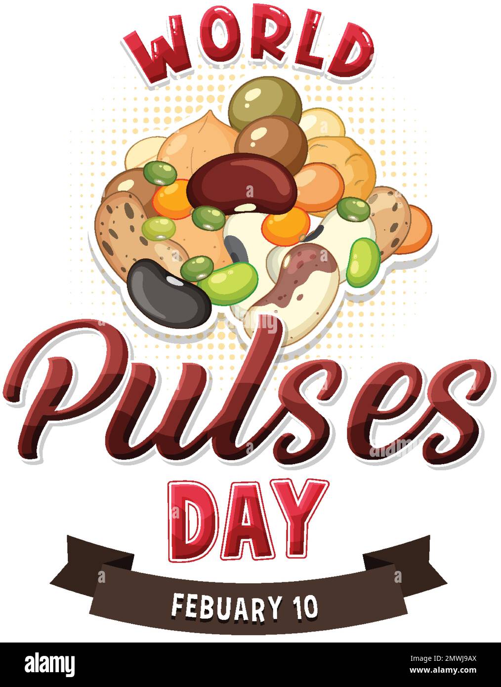 World Pulses Day Banner Design illustration Stock Vector Image & Art ...