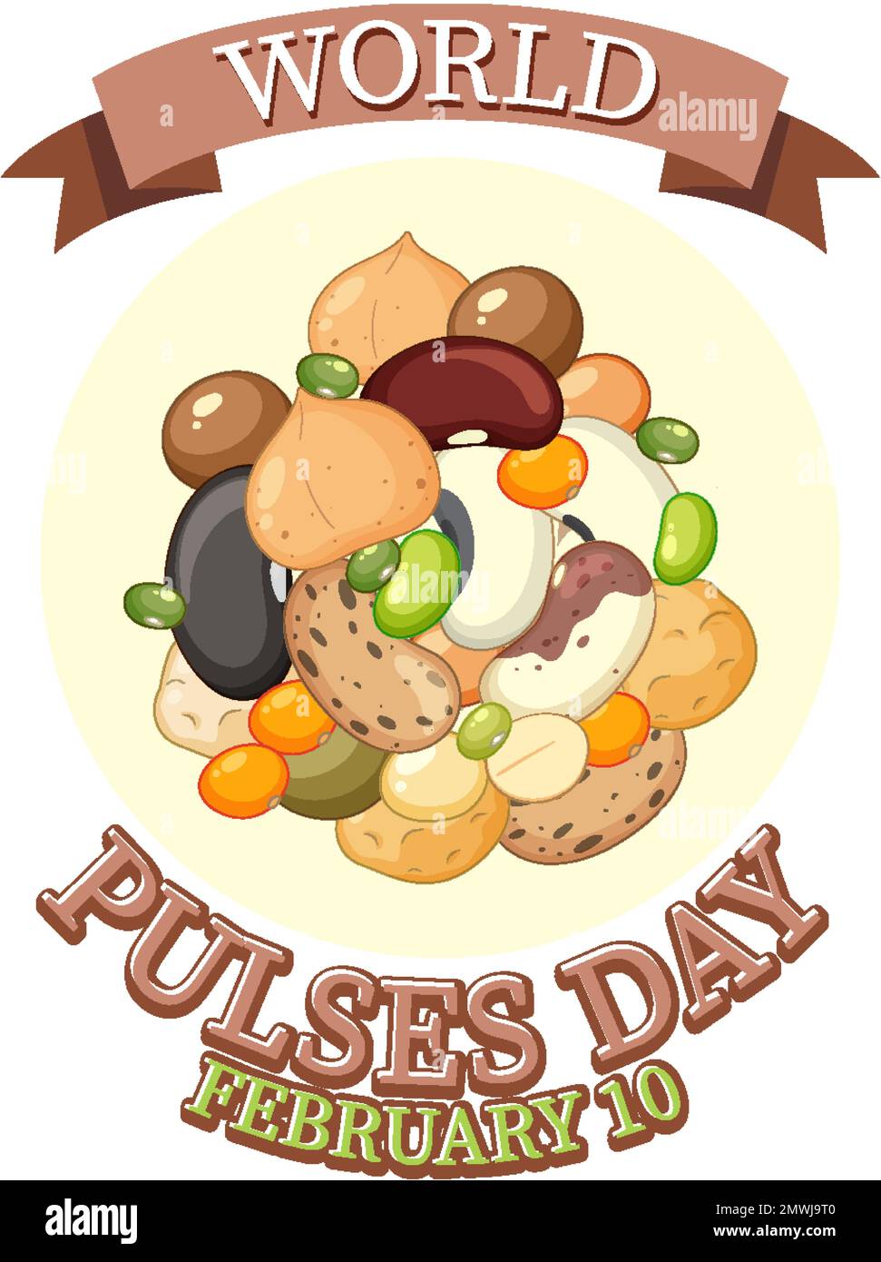 World Pulses Day Banner Design illustration Stock Vector Image & Art ...