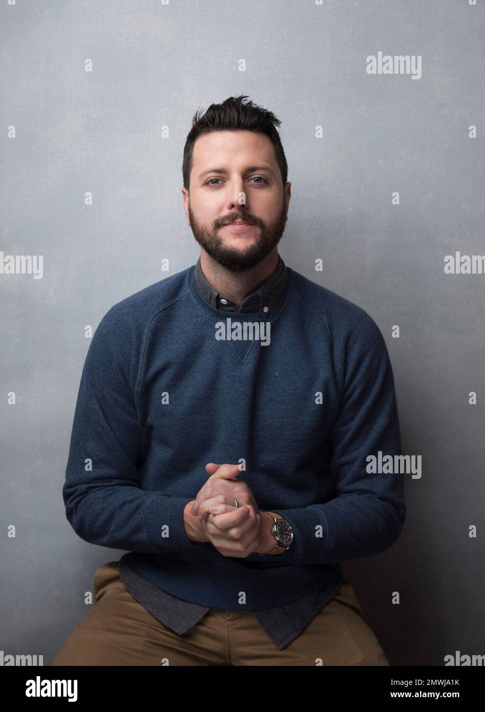 Writer Kevin Costello poses for a portrait to promote the film ...