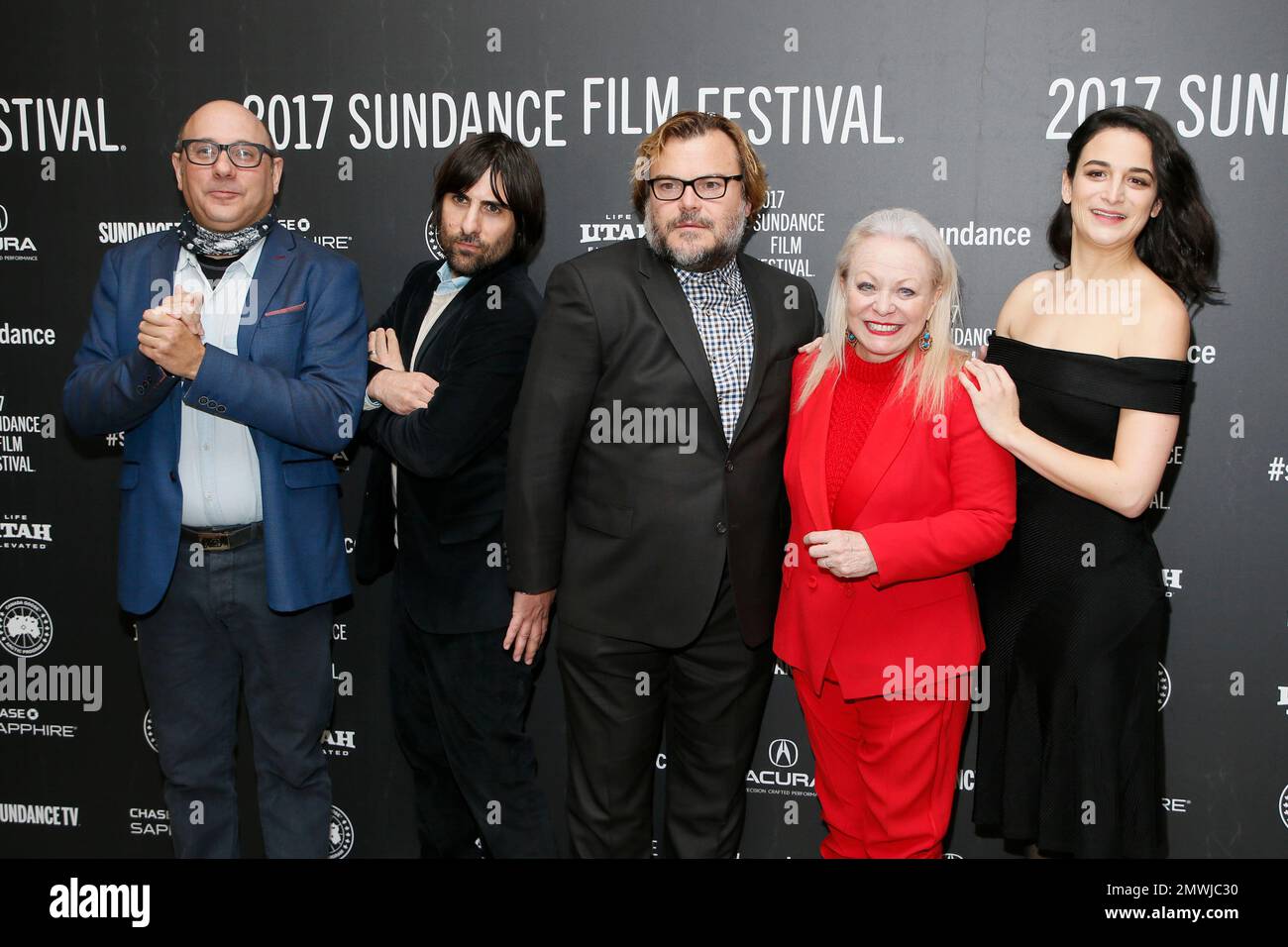 From left to right, actor Willie Garson, actor Jason Schwartzman, actor ...