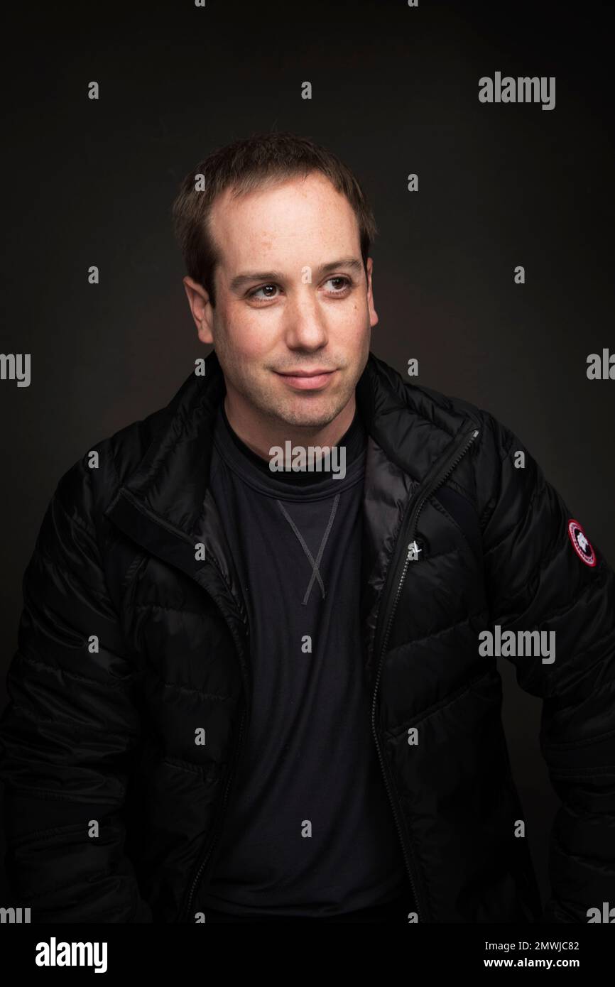 Director Kief Davidson poses for a portrait to promote the film, "Bending the Arc", at the Music ...