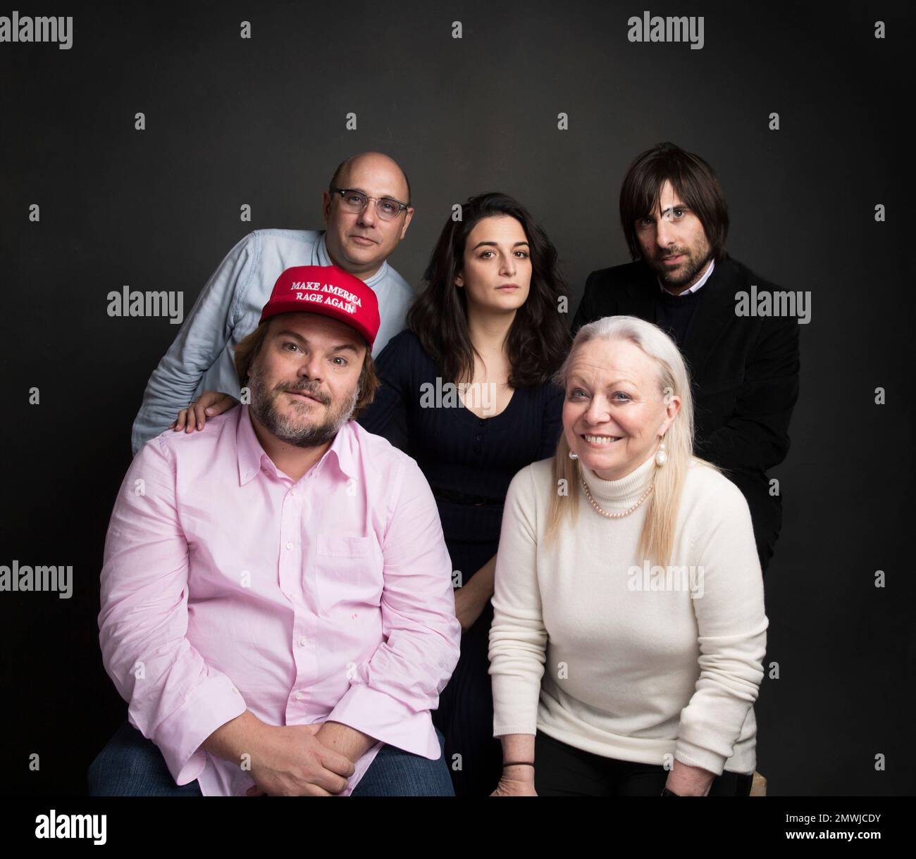 Actor Willie Garson, from top left, Jenny Slate, Jason Schwartzman ...