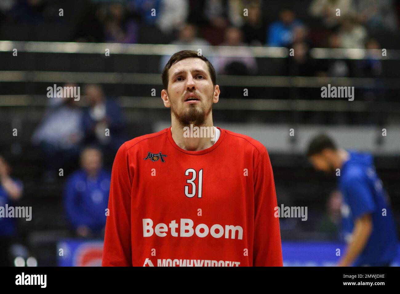 Saint Petersburg, Russia. 01st Feb, 2023. Eugeny Valiev (No.31) of MBA ...