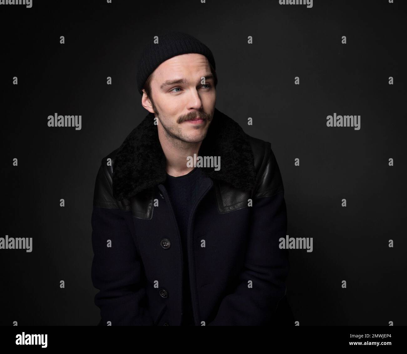 Actor Nicholas Hoult poses for a portrait to promote the film, "Newness ...