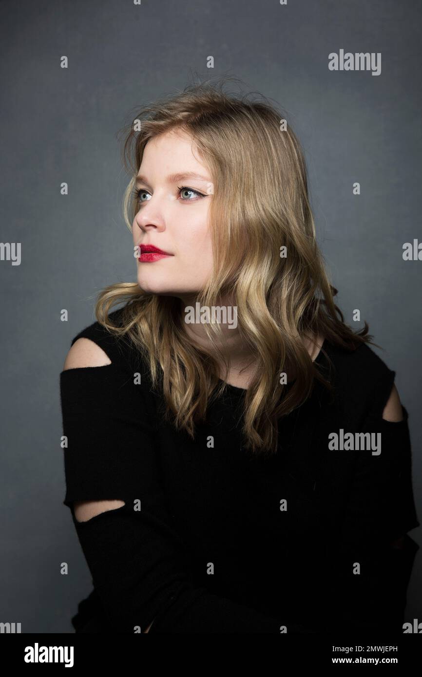 Singer Peppina poses for a portrait at the Music Lodge during the ...