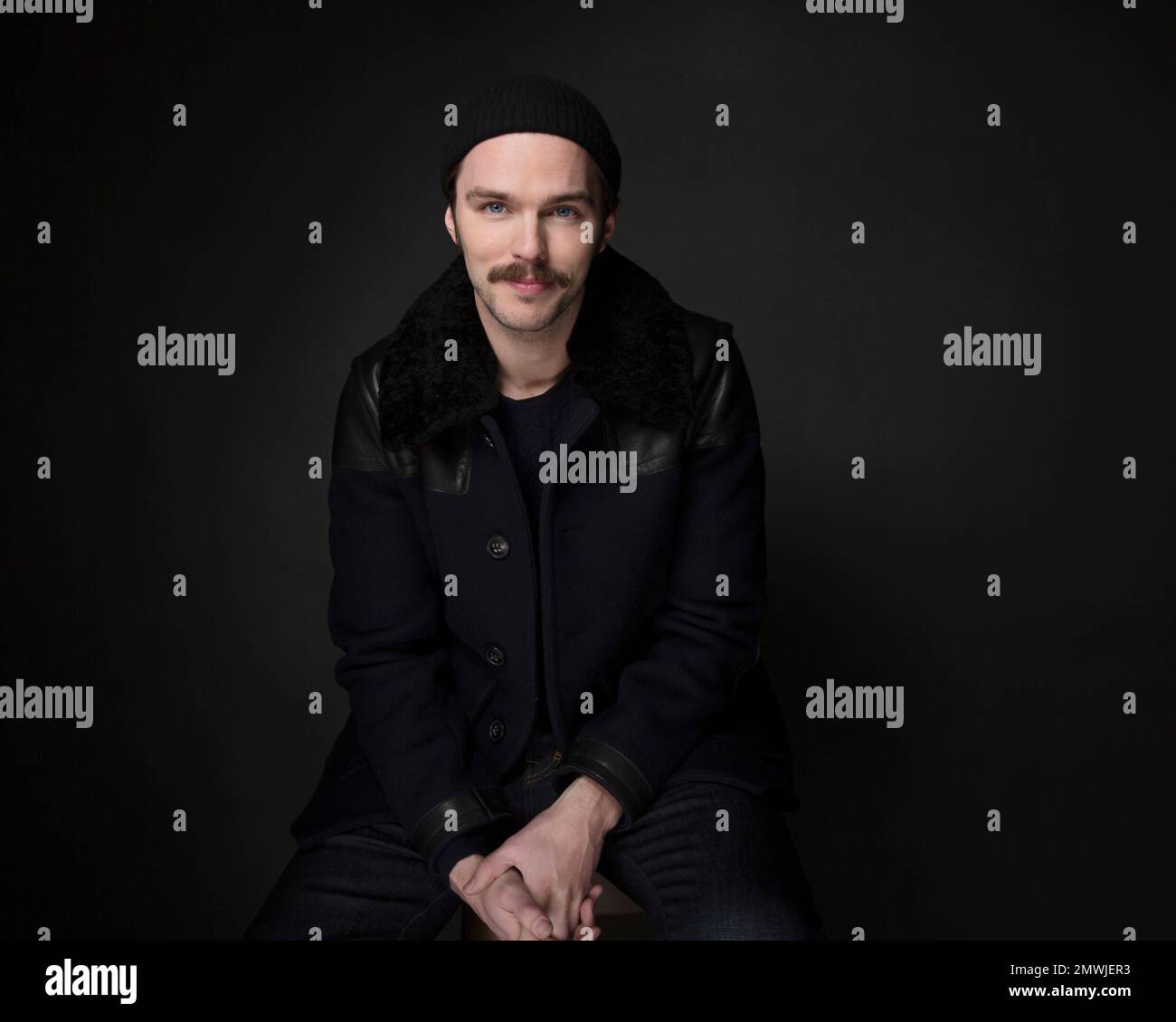 Actor Nicholas Hoult poses for a portrait to promote the film, "Newness ...