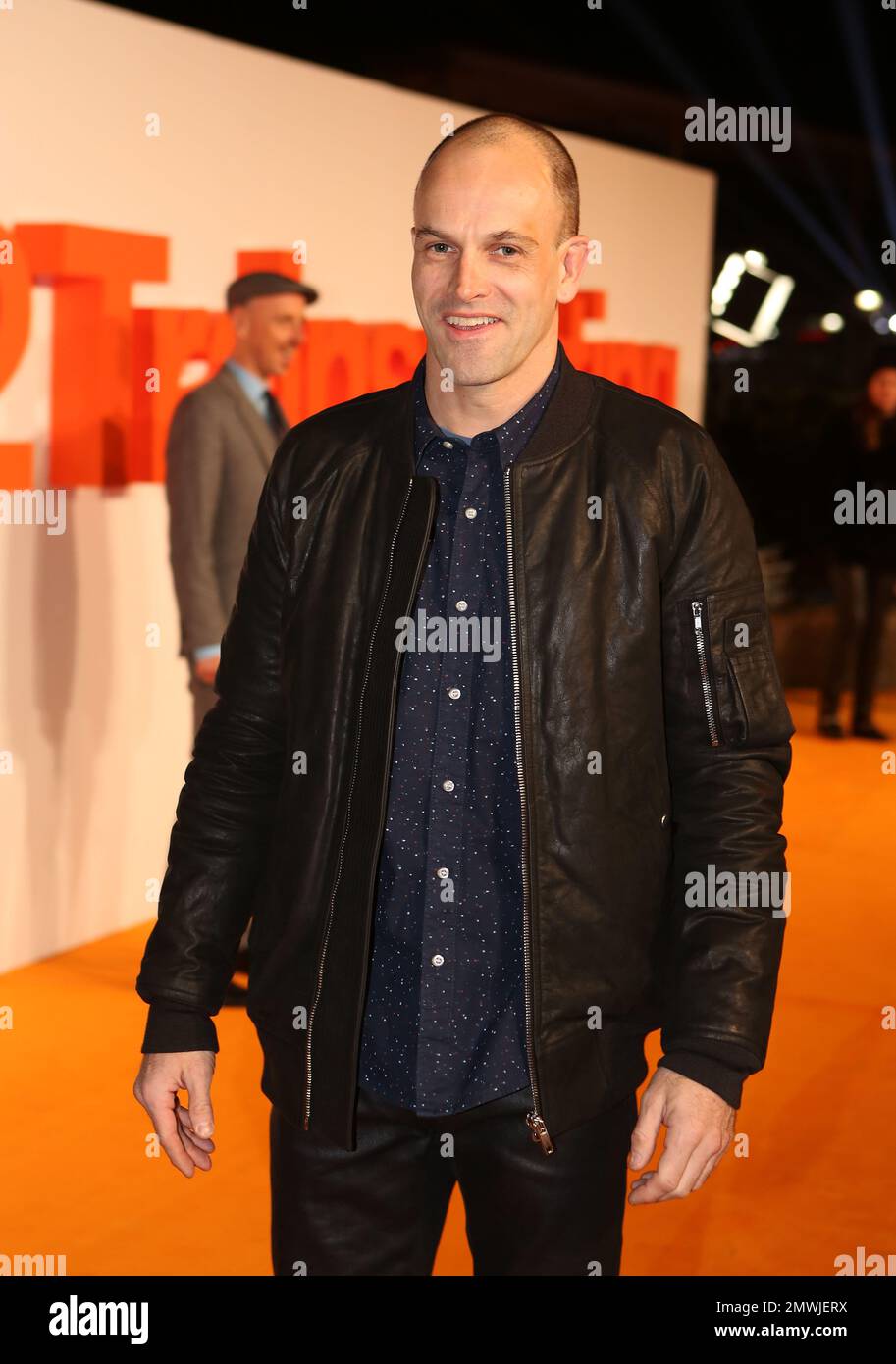 Actor Johnny Lee Miller poses for photographers upon arrival at the ...