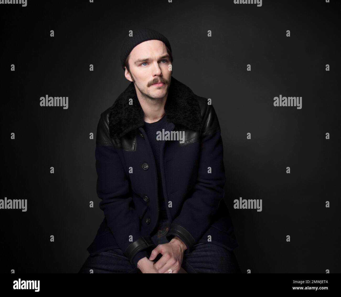Actor Nicholas Hoult poses for a portrait to promote the film, "Newness ...