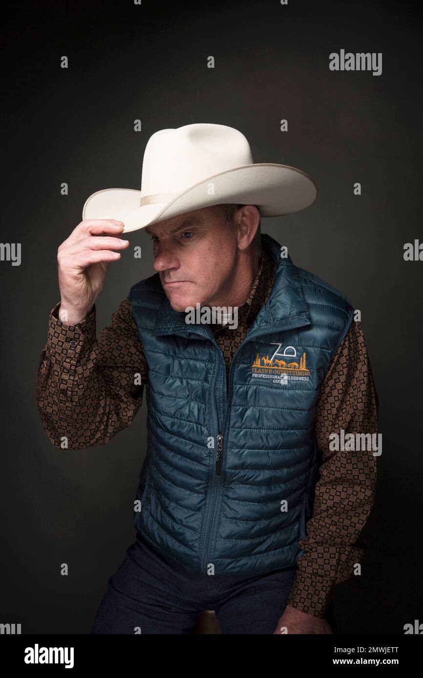 Dusty Crary poses for a portrait to promote the film, "Rancher, Farmer ...