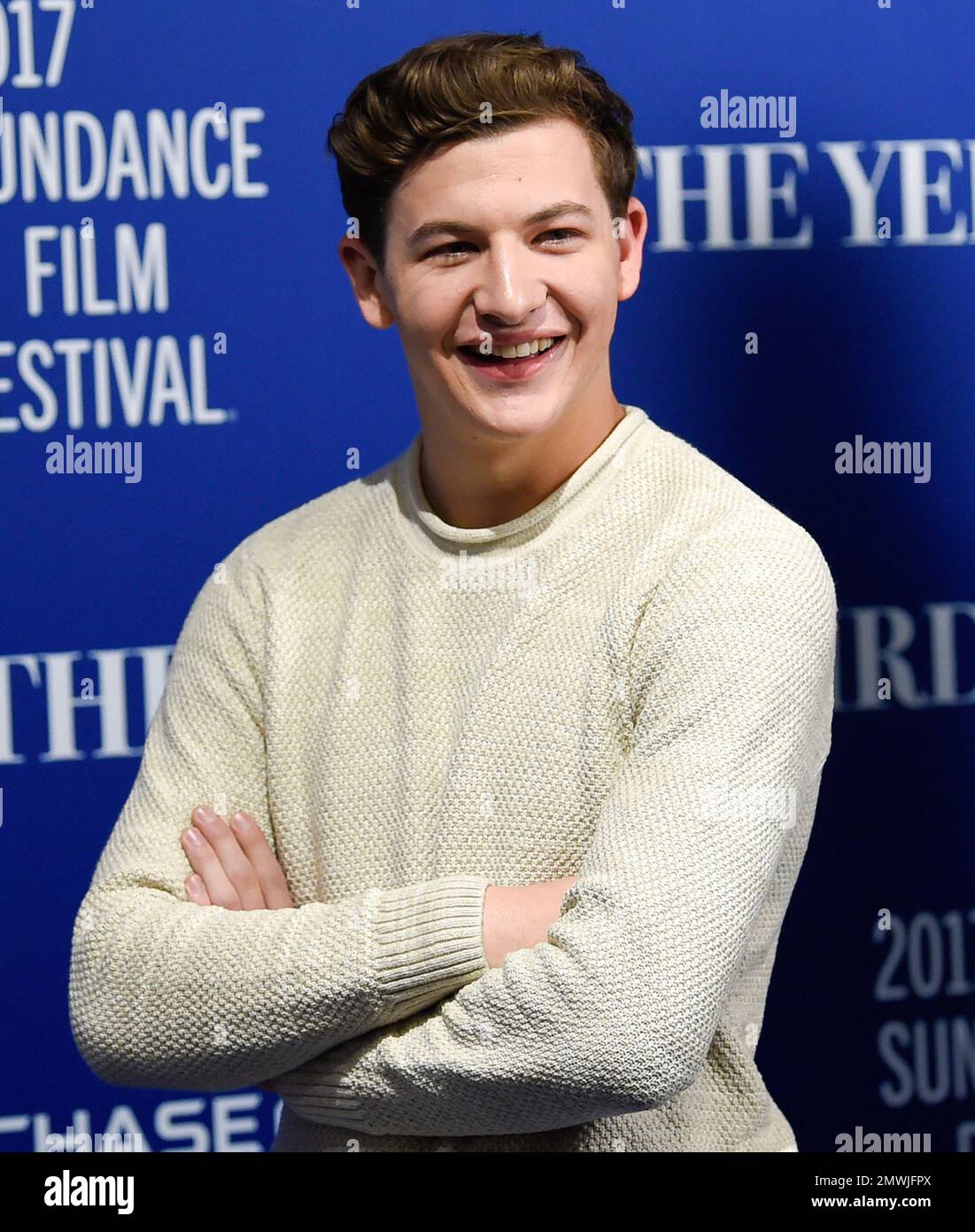 Actor Tye Sheridan attends "The Yellow Birds" cast party at Chase ...